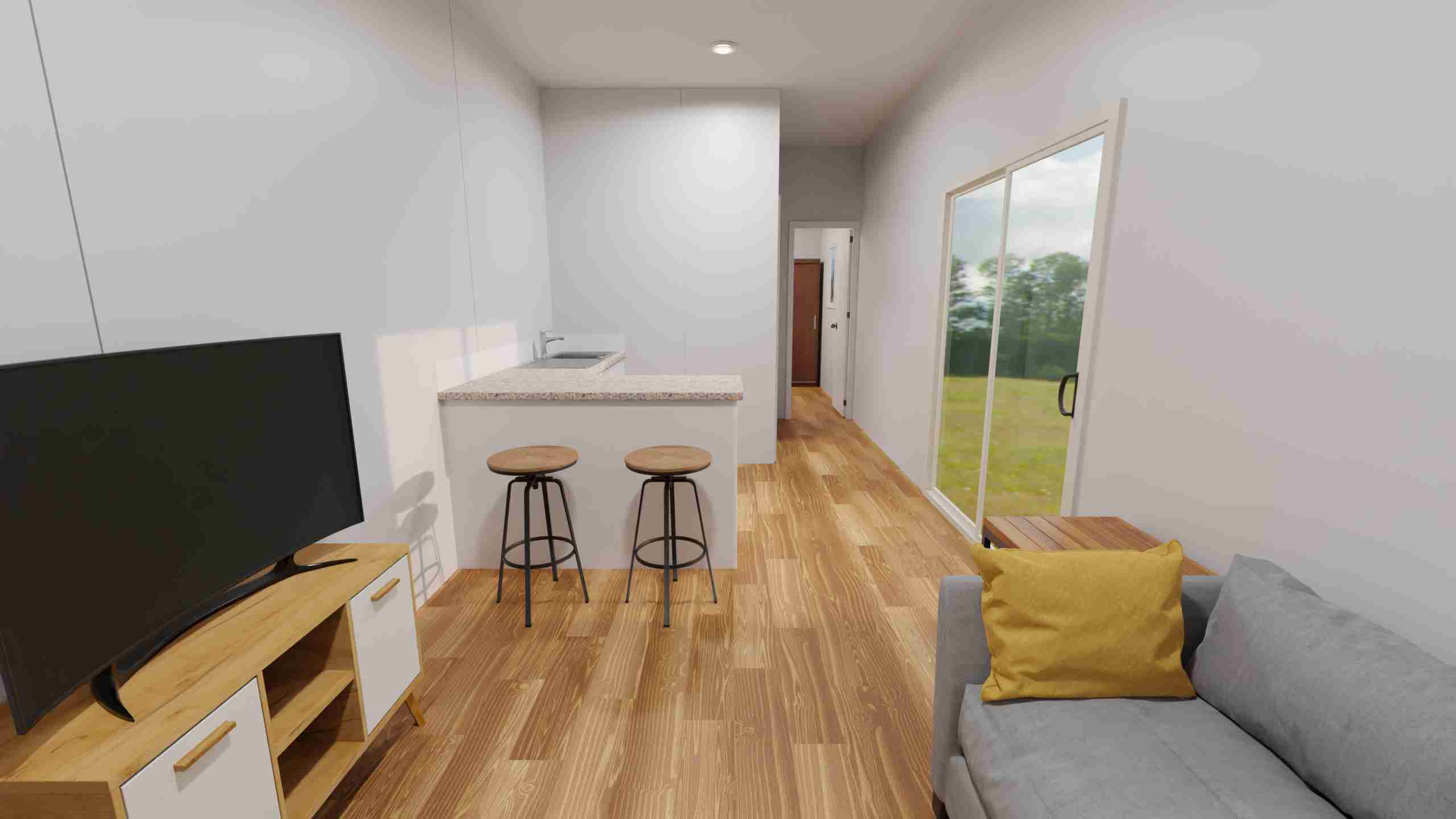 The Michelle - 2 Bed Portable Cabin Rental - PennyGranny™